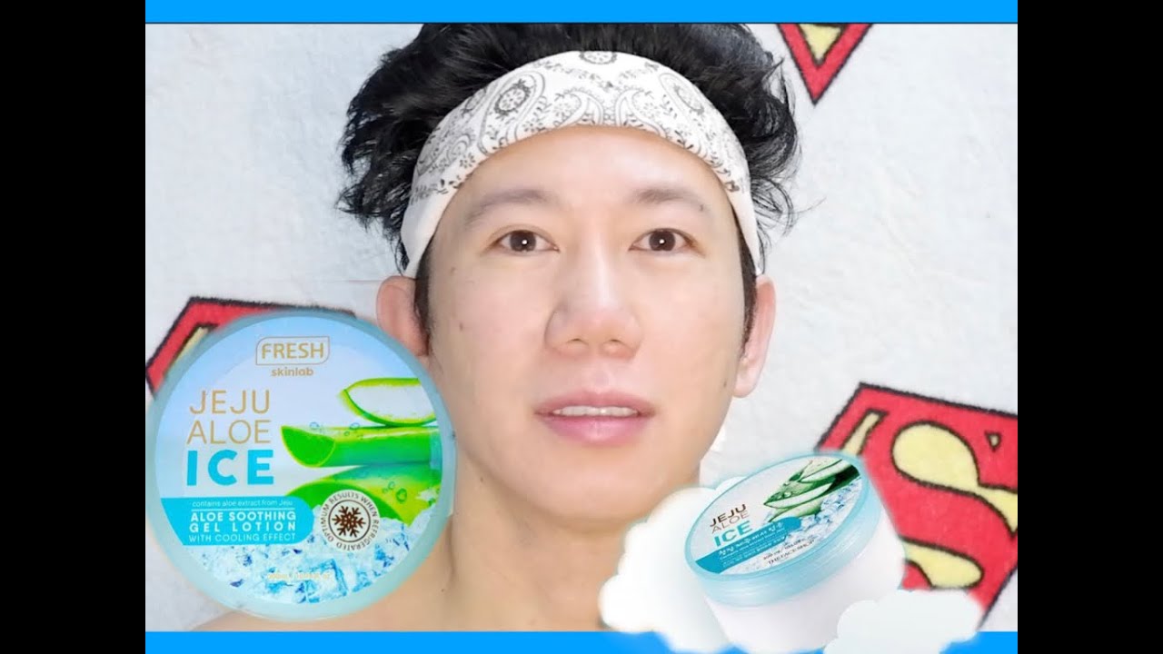 Jeju Aloe Ice By Fresh Skin Lab.nakaka Glass Skin nga ba?????🧐🧐 - YouTube
