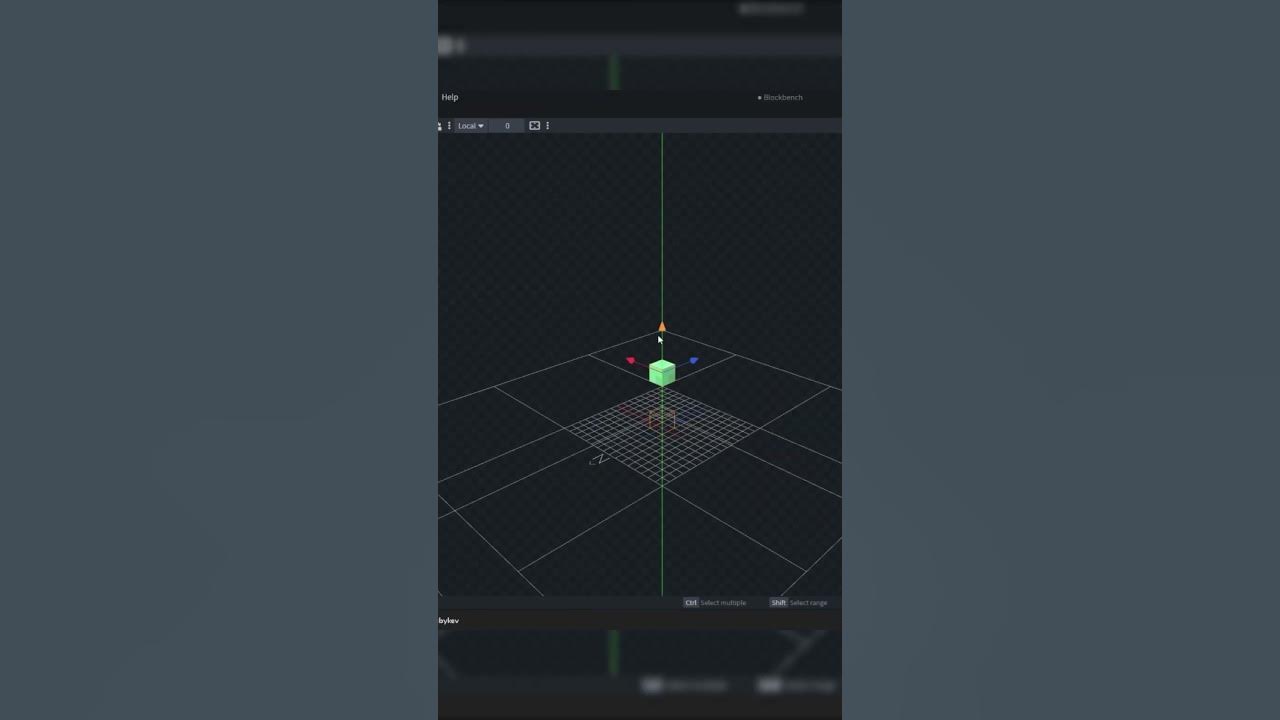 How we make Minecraft Models - With Blockbench #shorts - YouTube