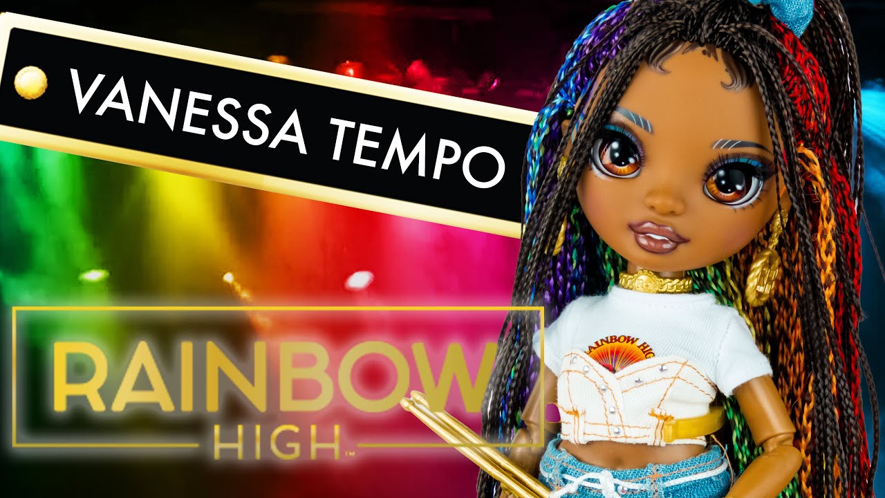 Rainbow High Rockstars Vanessa Tempo Doll Unboxing and Review! - YouTube