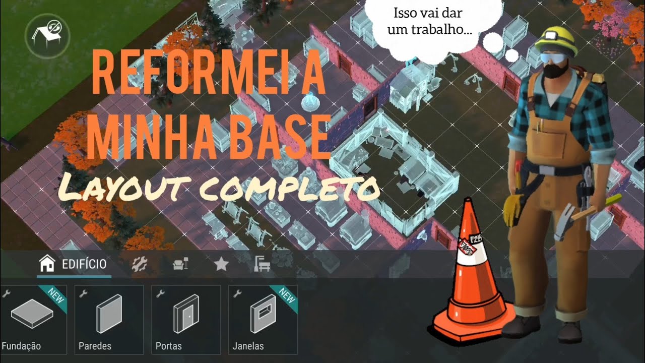 REFORMEI A MINHA BASE COM PAREDES LEVEL 5 - LAYOUT COMPLETO LDOE - Last ...