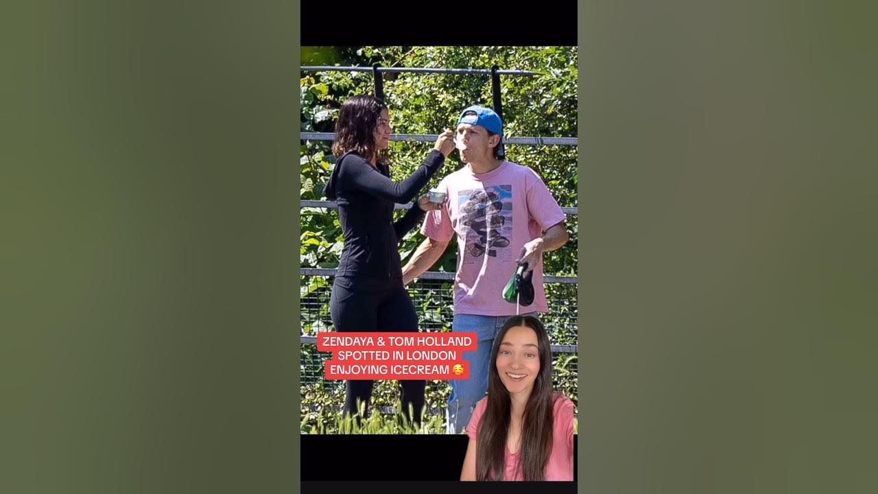 Zendaya SPOTTED Feeding Tom Holland Ice-Cream On London Stroll! - YouTube