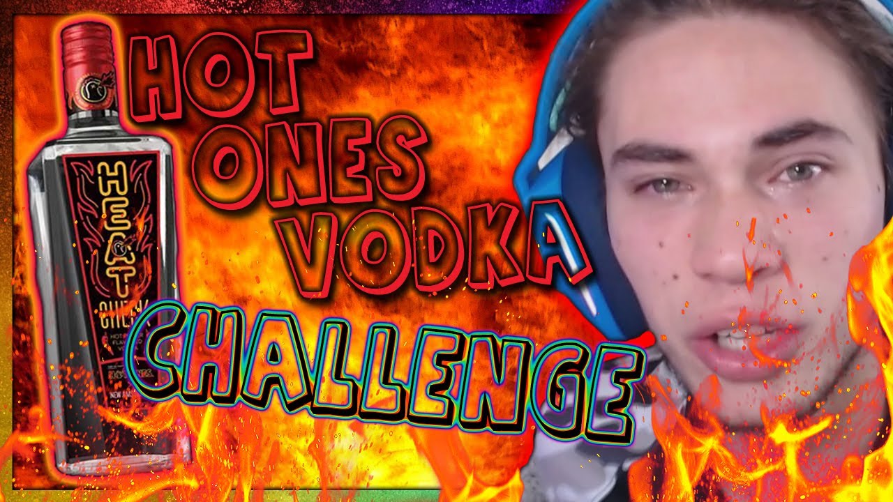 HOT ONES VODKA CHALLENGE - YouTube