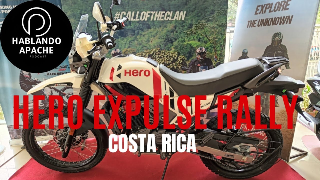 HERO EXPULSE 200 RALLY EDITION ficha técnica,precio Costa Rica - YouTube