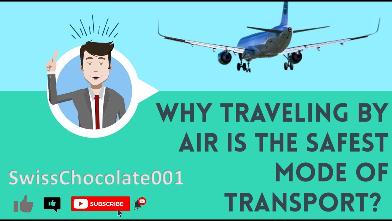 why air travelling is safest mode of transport? - YouTube