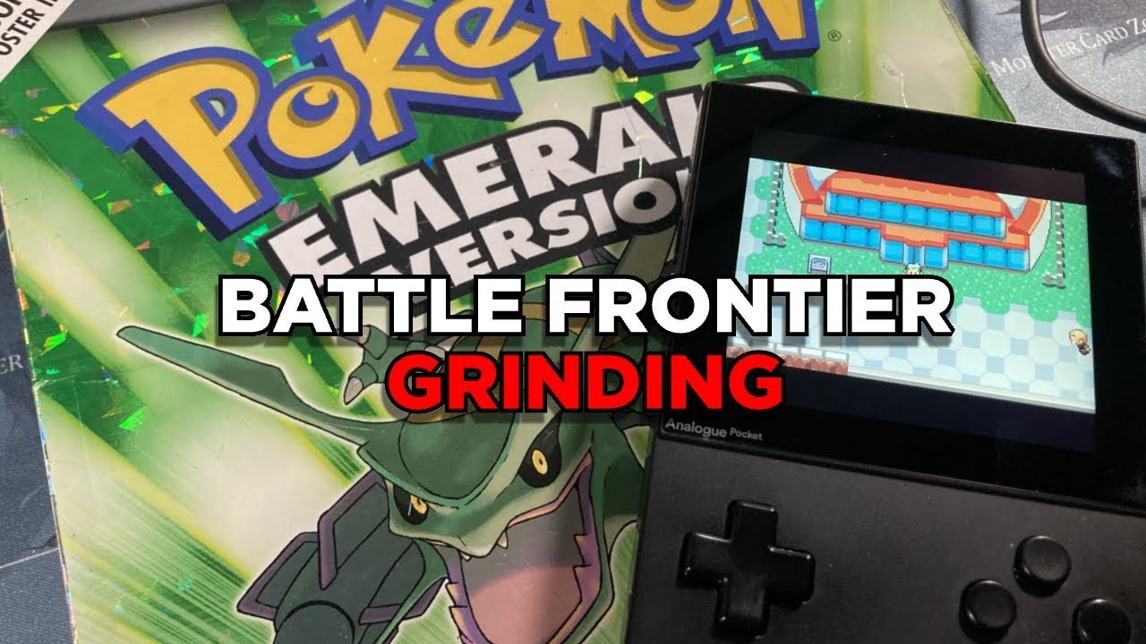 Pokemon Emerald Battle Frontier Grinding for Gold Medals🥇 - YouTube