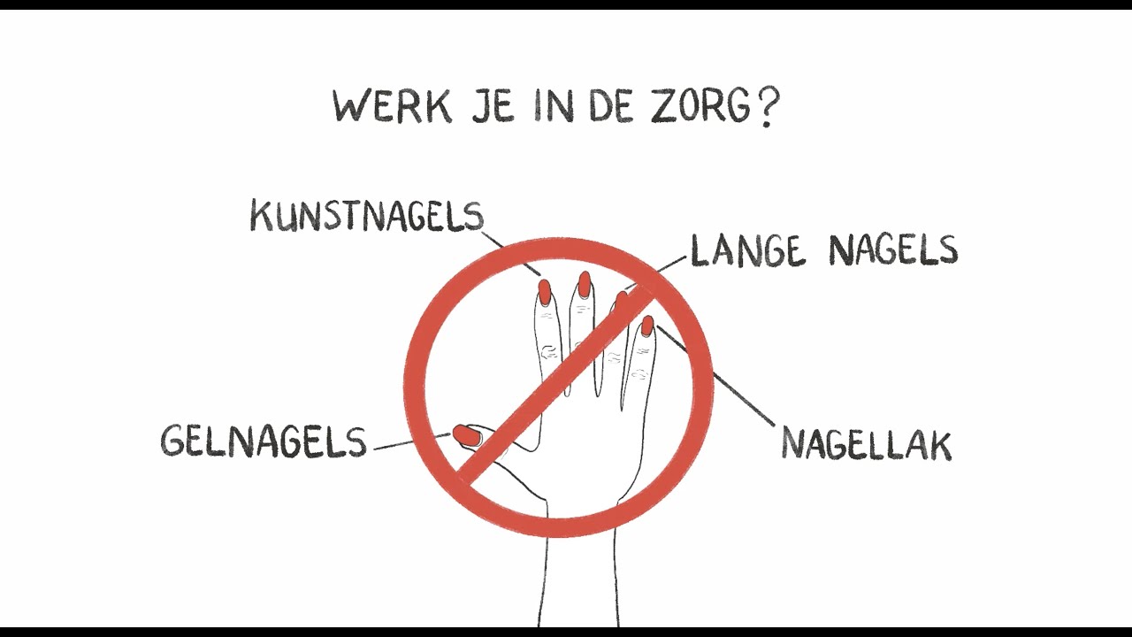 Kunstnagels en nagellak in de zorg - YouTube