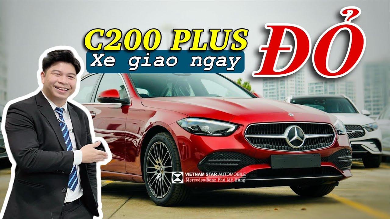 Mercedes C200 Plus Màu Đỏ Giao Ngay, Chỉ Còn 20 Ngày Chạy Thuế Trước Bạ ...