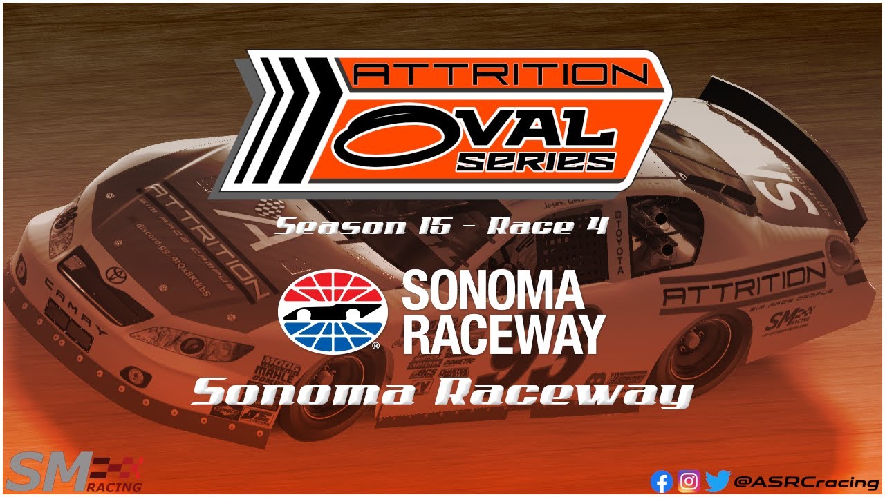 A:SRC Oval Series presented by SM Racing | S15R4 - Sonoma 100k - YouTube