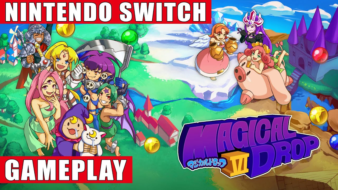 Magical Drop VI Nintendo Switch Gameplay - YouTube