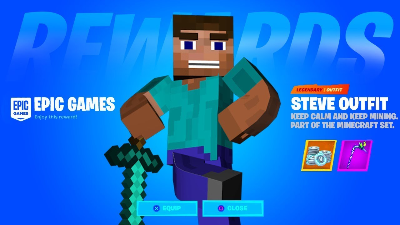 Fortnite x Minecraft - Official Gameplay - YouTube