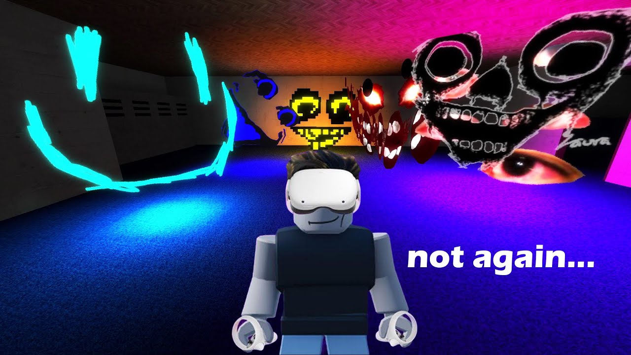 INTERMINABLE ROOMS IN VR IS A DIFFERENT APPROACH IN ROBLOX - YouTube