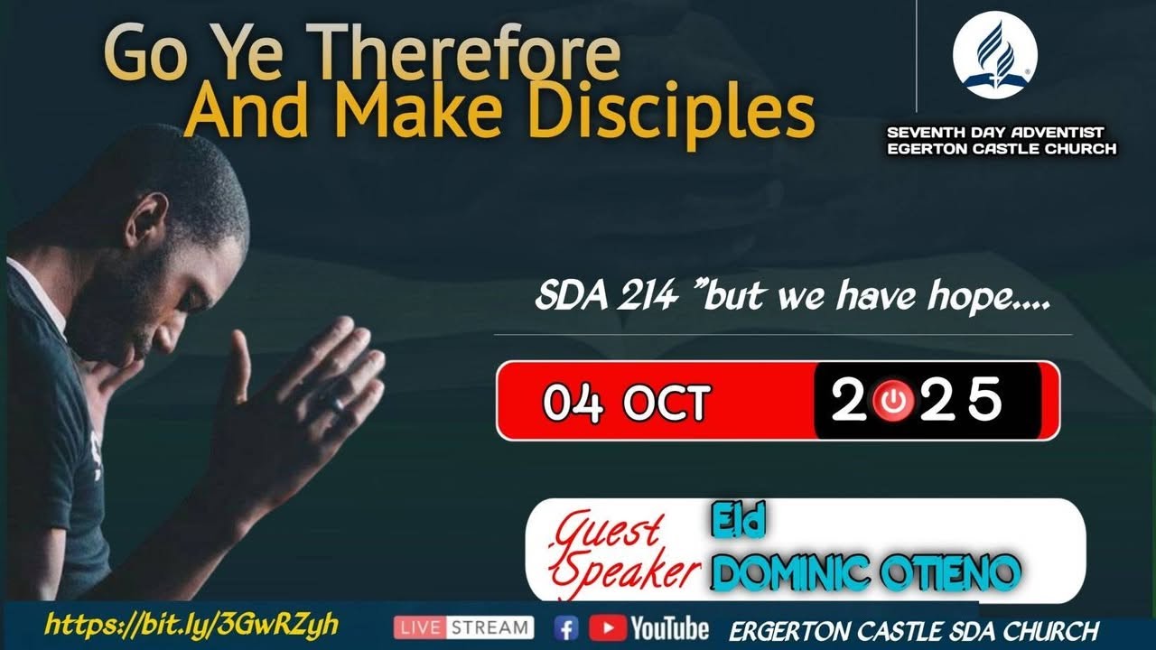 LIVE: \\ CHURCH SERVICE "GO YE THEREFORE AND MAKE DISCIPLES" \ PASTOR ...