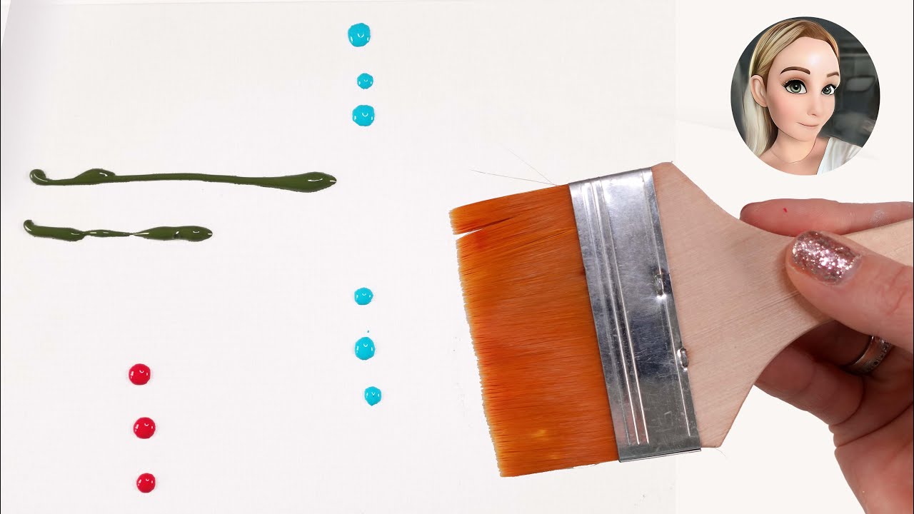 Easy Abstract Painting ONLY brush strokes / For Beginners / Art Therapy ...