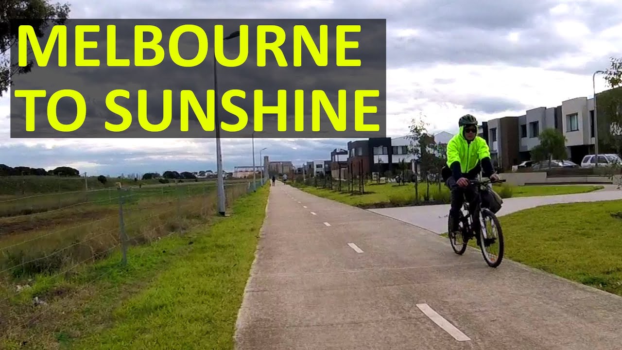 Bike Cam: Melbourne CBD to Sunshine | Cycling Melbourne - YouTube