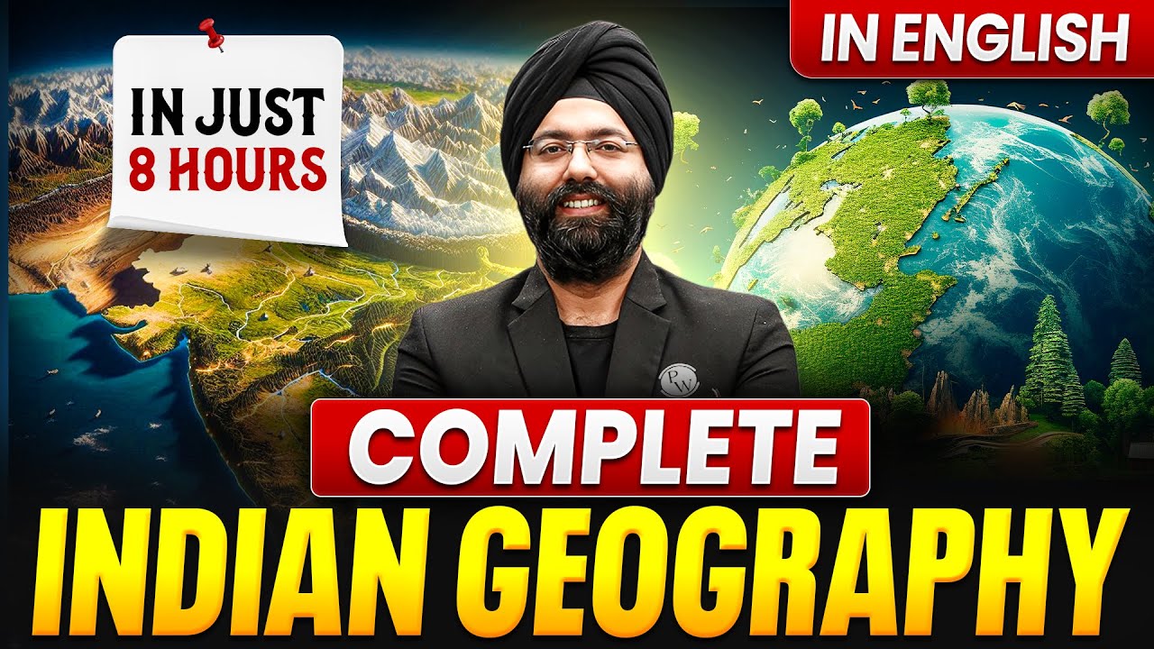 Complete Indian Geography in 1 Shot | Indian Geography One Shot ...