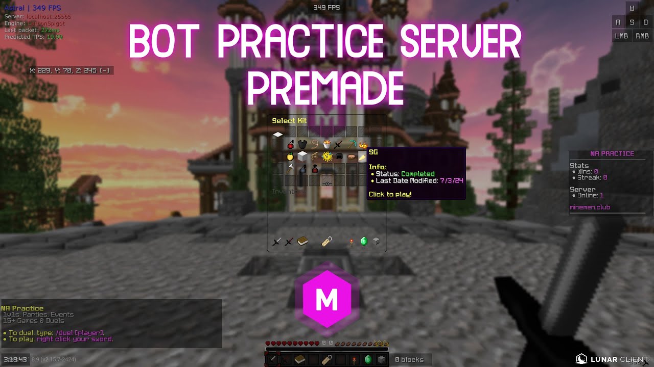MMC Bot Practice Premade V2: Smooth KB, Difficulties, Leaderboards ...