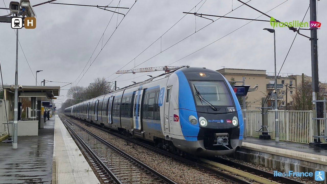 [Transilien H] Voyage à bord d'une Z50000 IDFM mission OPOC de Paris ...