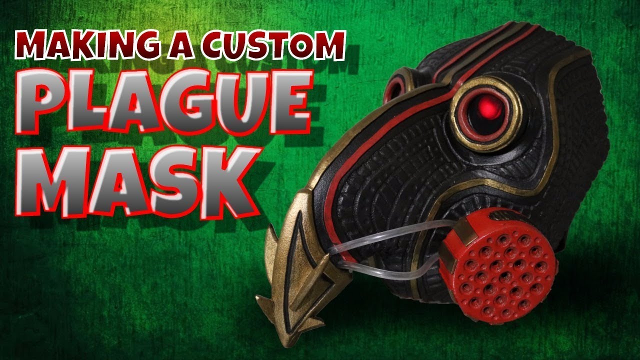 Making a Custom Plague Mask - YouTube