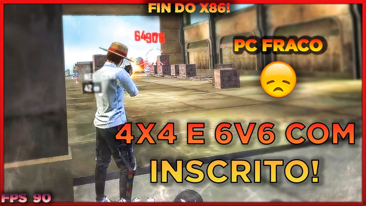 💥 NOVA ATUALIZAÇÃO🔥 FIM DO x86 ? 🔥PC FRACO 🔴 AO VIVO JOGANDO COM ...