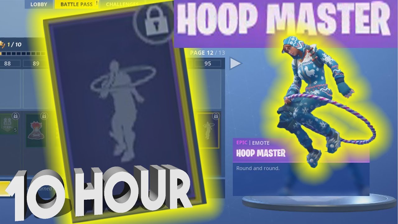 Fortnite Hoop Master Emote [10 Hours] - YouTube