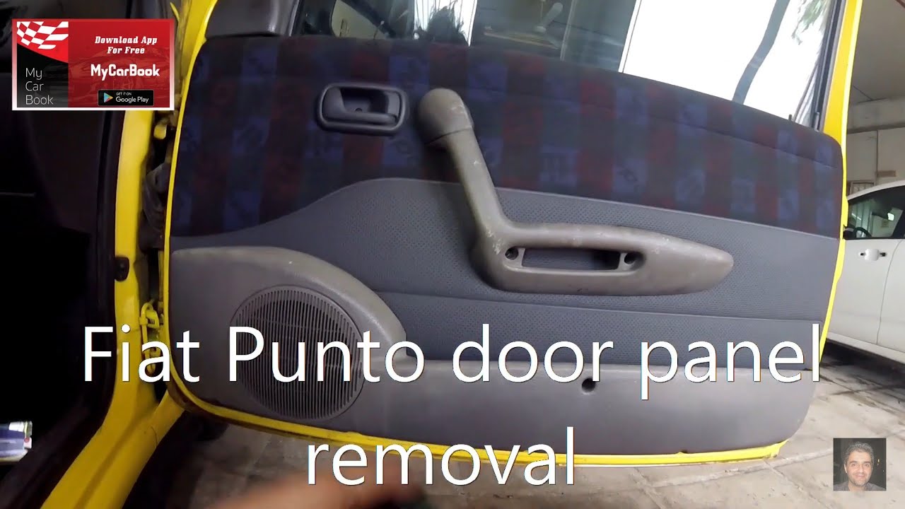 Fiat Punto (1999–2010) door panel removal - YouTube