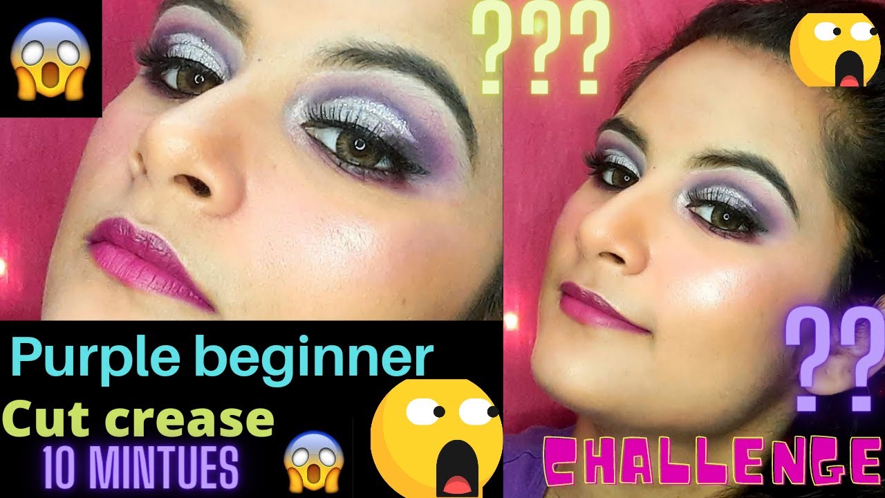 PURPLE makeup for beginners/Easy purple Makeup Tutorial/step by step ...