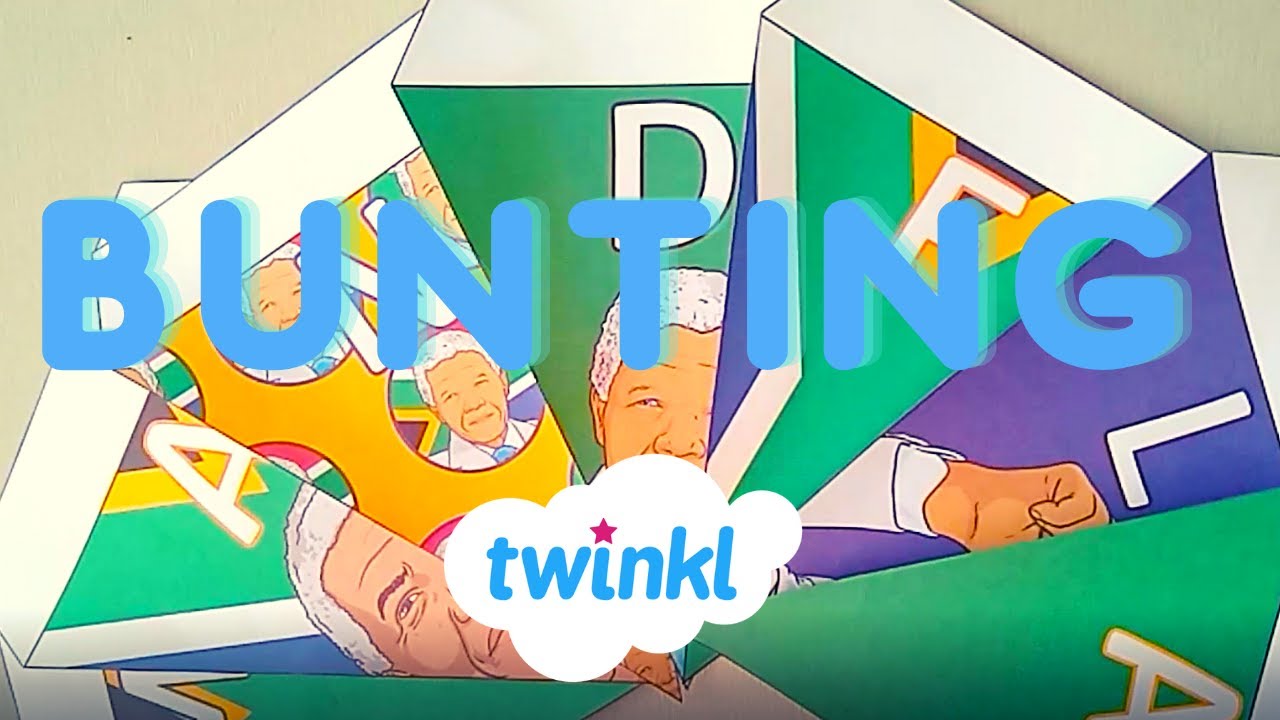 Easy DIY Bunting - Twinkl Activity - YouTube