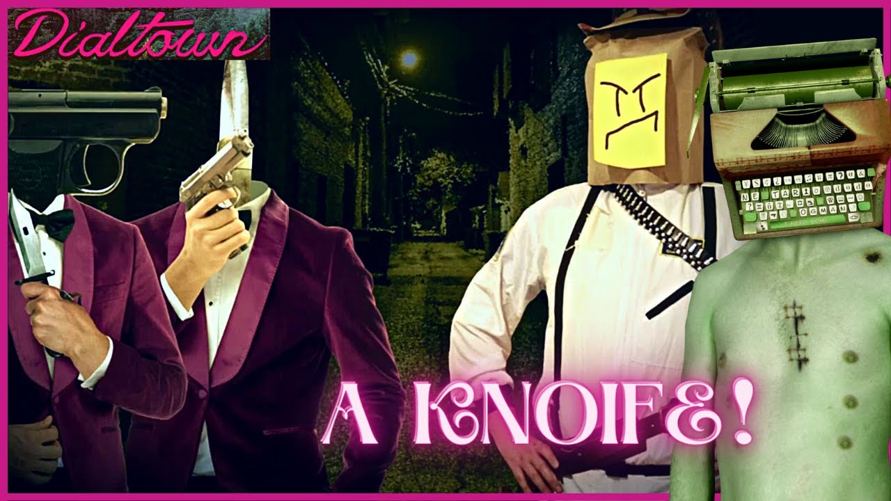 Dialtown: Phone Dating Sim Part 33 - Shooty and Stabby - YouTube