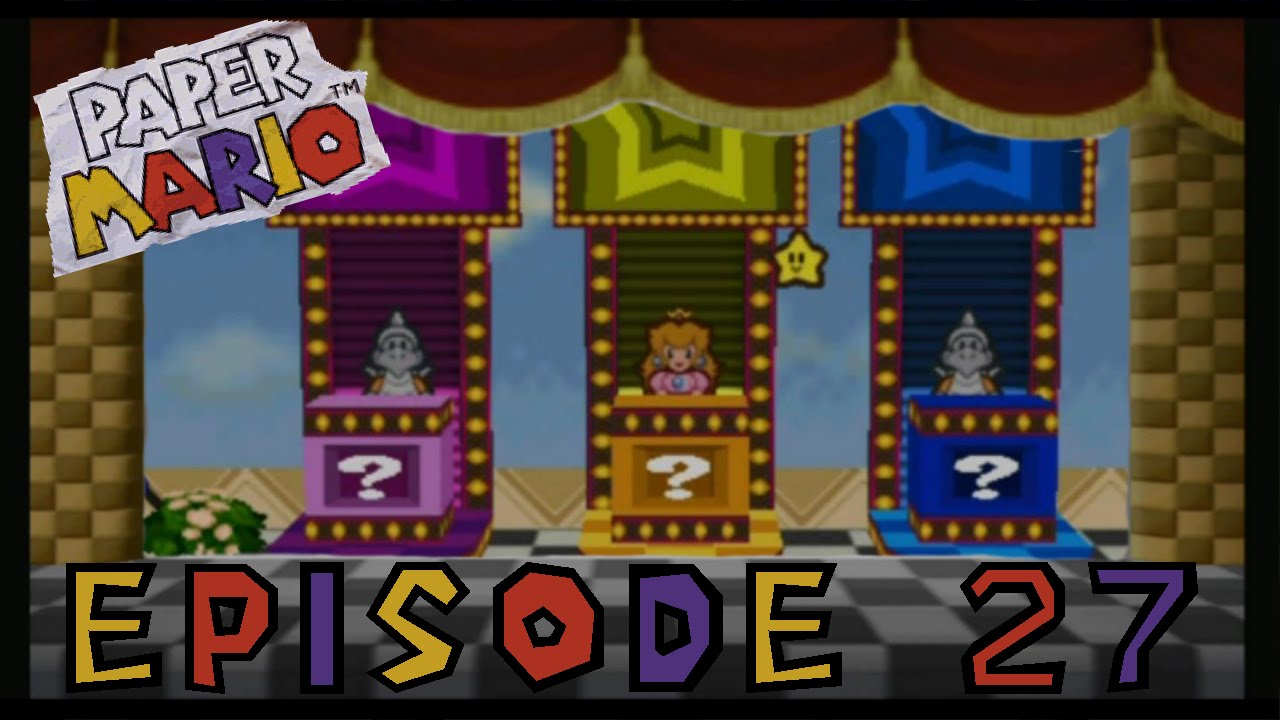 Paper Mario – 27 – The 64th Trivia Quiz-Off! - YouTube