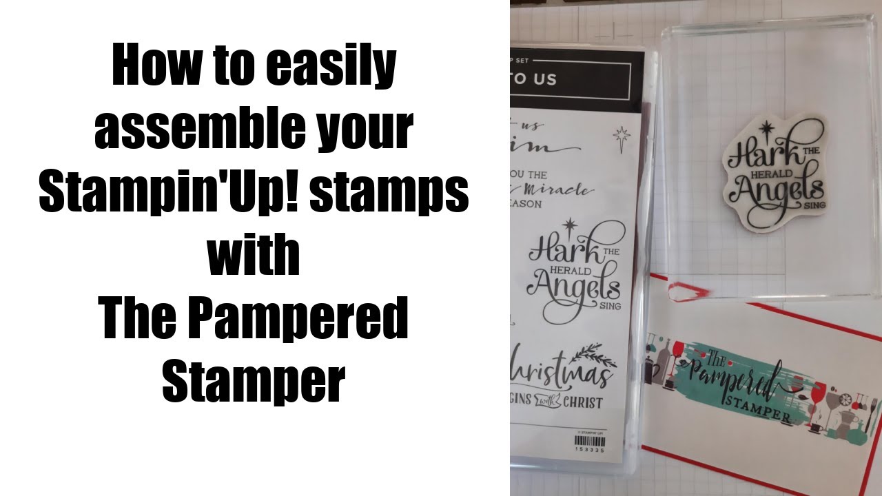 How to put the stickers on your stamps. - YouTube