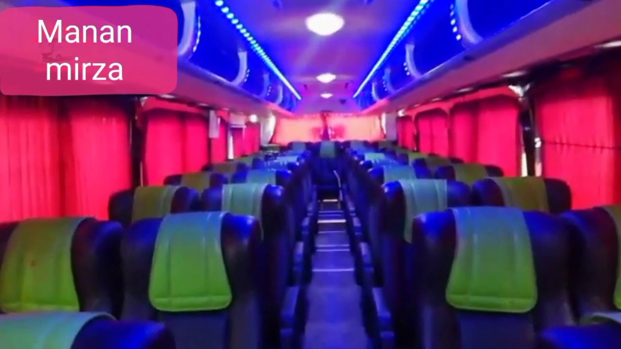 Kainat travels luxury bus service review by Manan mirza - YouTube
