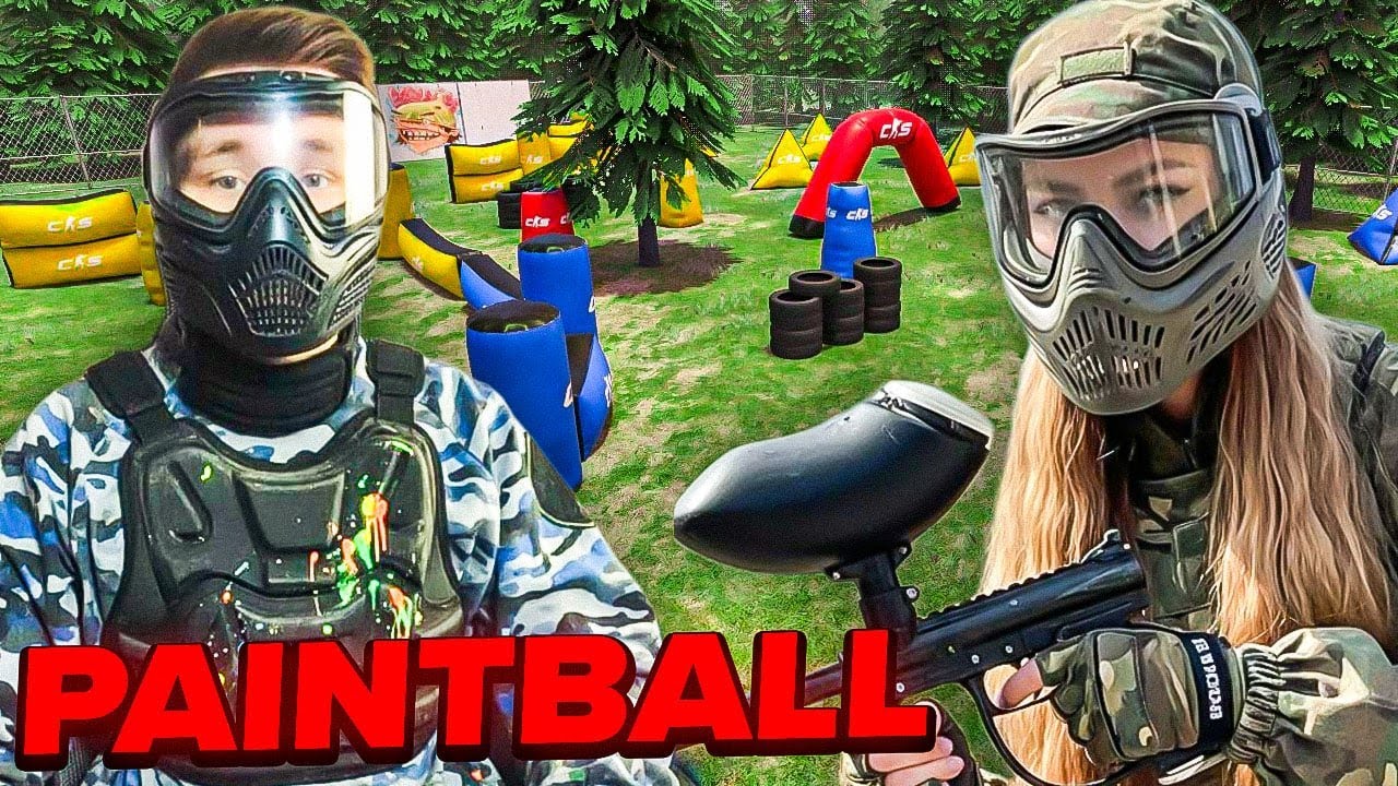 ZAGRALIŚMY W PAINTBALL Z EKIPĄ! - YouTube