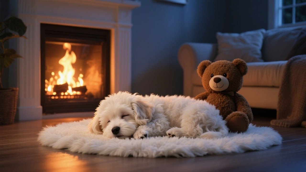 Deep sleep music for dogs🐶Anti-anxiety music for dogs🐶Music help your ...