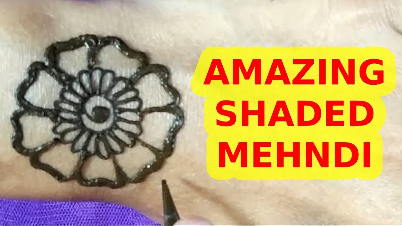 Amazing Shaded Mehendi Designs | Back Hand Mahendi Designs by RJ Mehndi ...