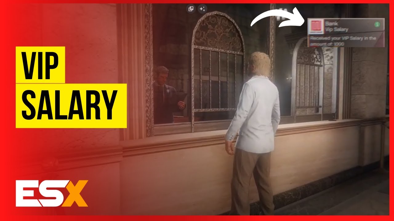 [FiveM][ESX] Script Vip Salary - YouTube