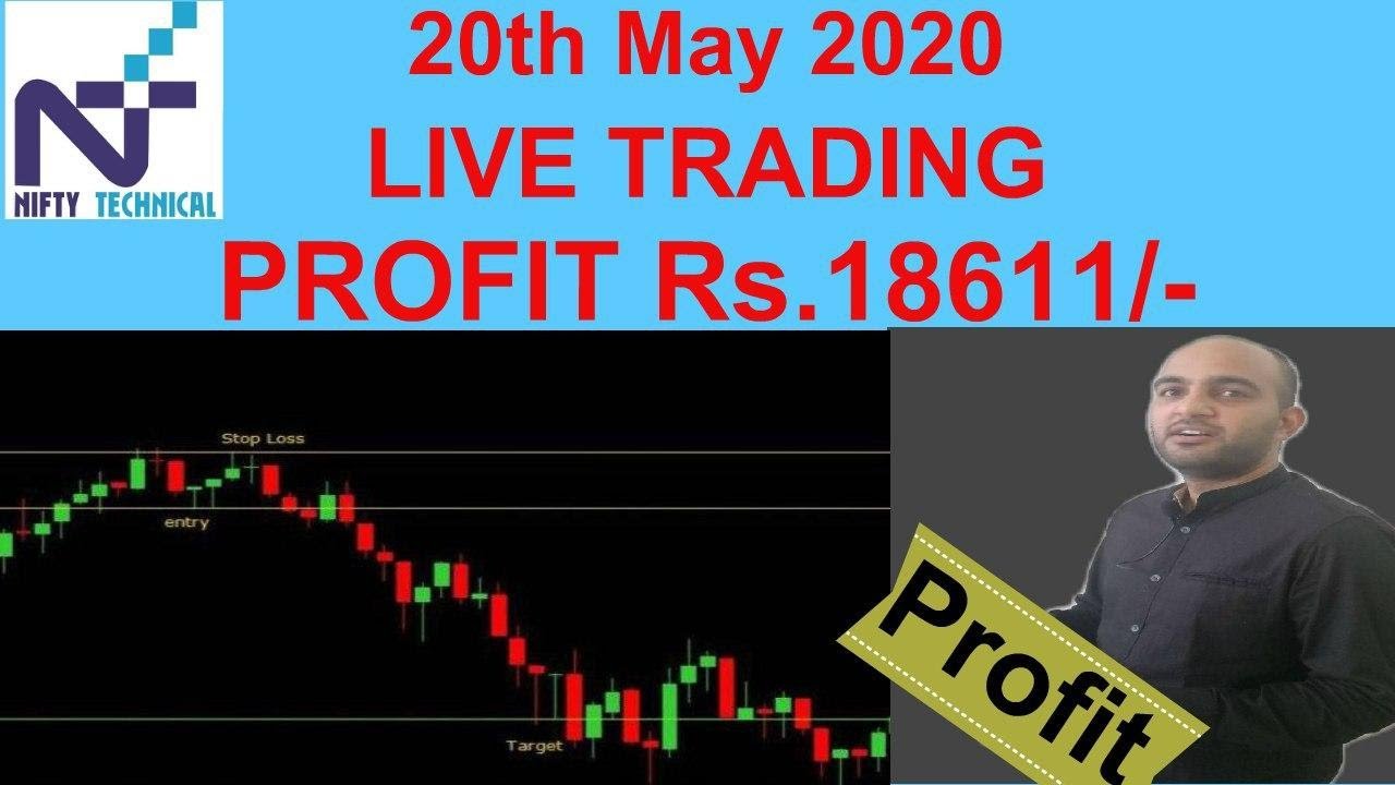 Live Trading Profit on 20th May 2020 - YouTube