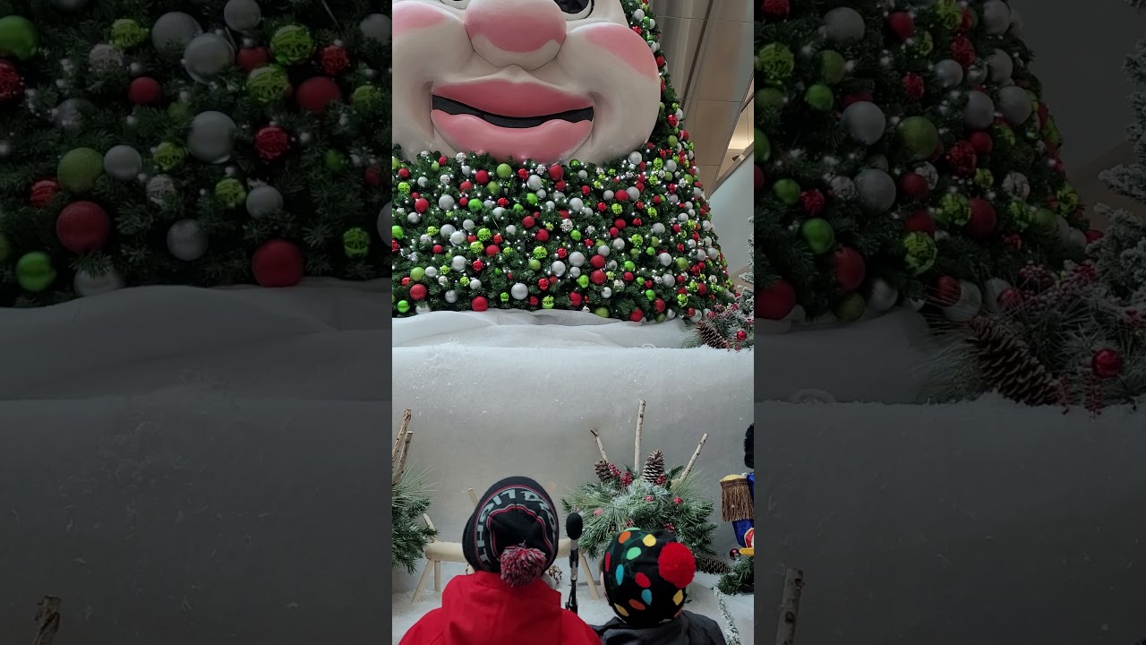 woody the talking Christmas tree - YouTube