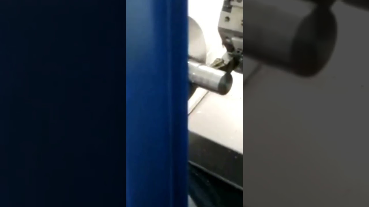 Turning with chip formation on cnc machine | Conventional machining | # ...