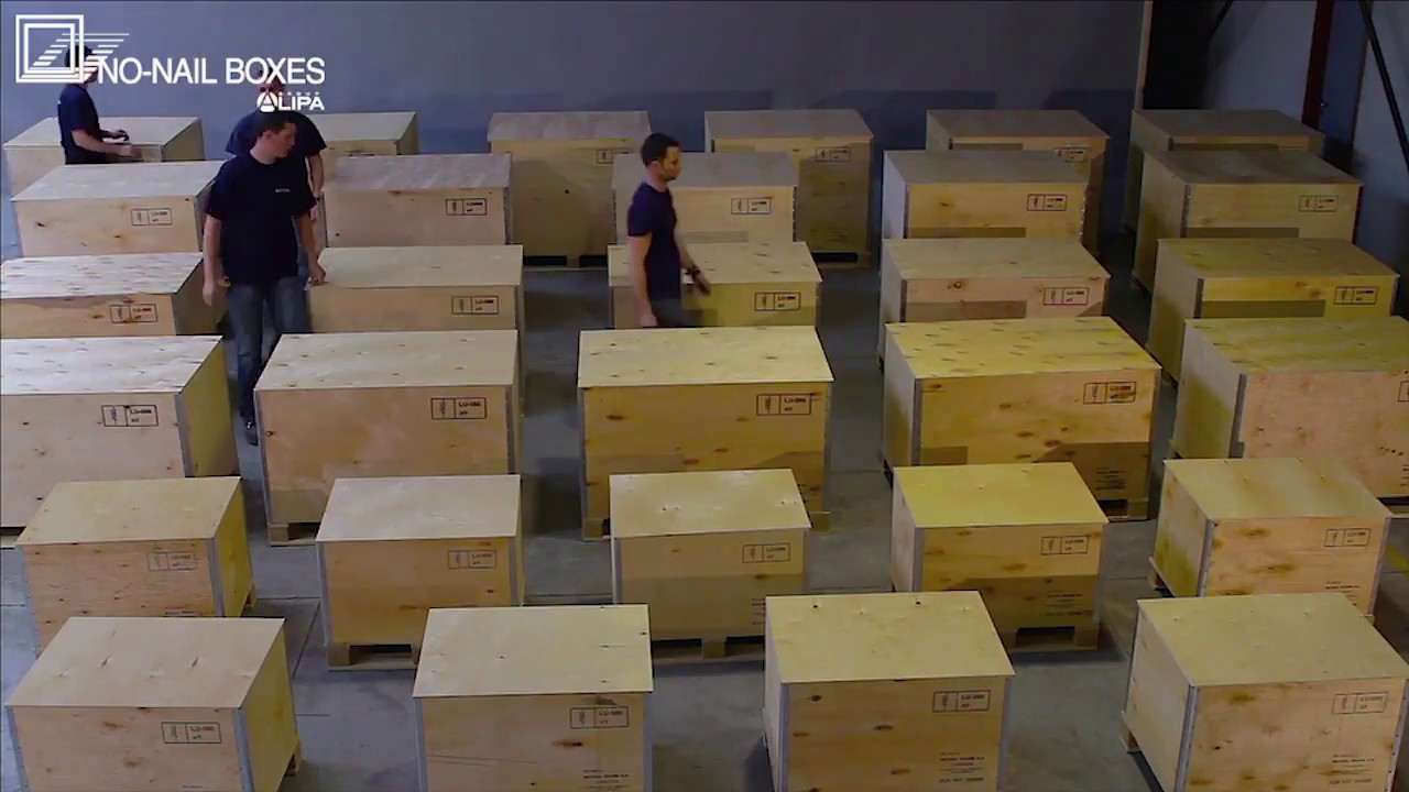 NO-NAIL BOXES : Win of space - YouTube