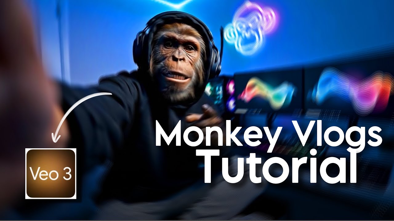 Ai monkey vlogs video kaise banaye || monkey vlog kaise banaye || how ...