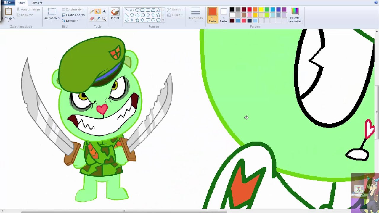 Fliqpy Speedpaint (HTF) - YouTube