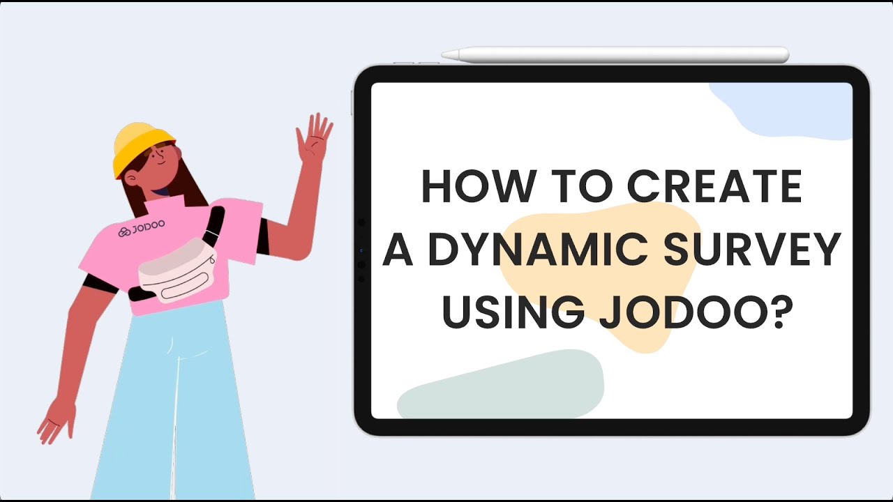 How to create a dynamic survey using Jodoo? - YouTube