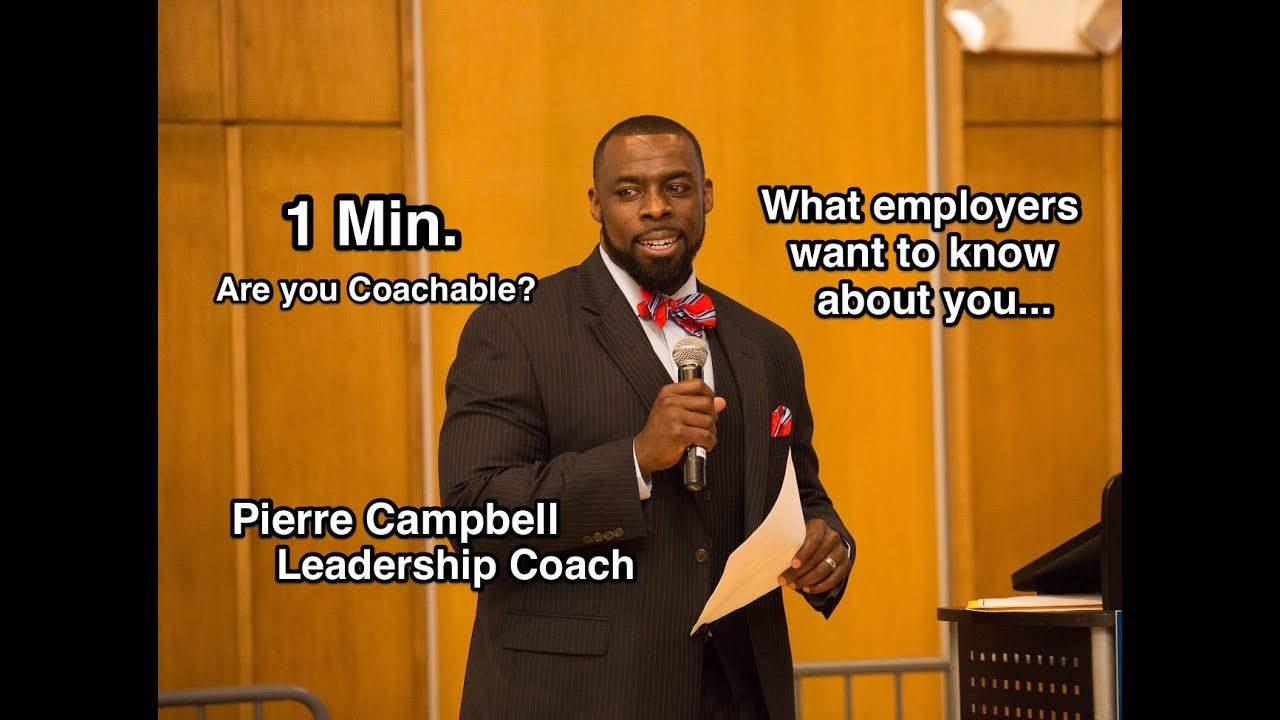 Pierre Campbell | Morning Motivation | Inroads Leadership Development ...