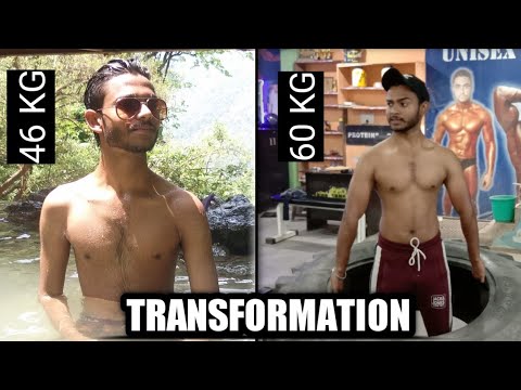 My 1 year natural body transformation (19 to 20)| Journey from Skinny ...