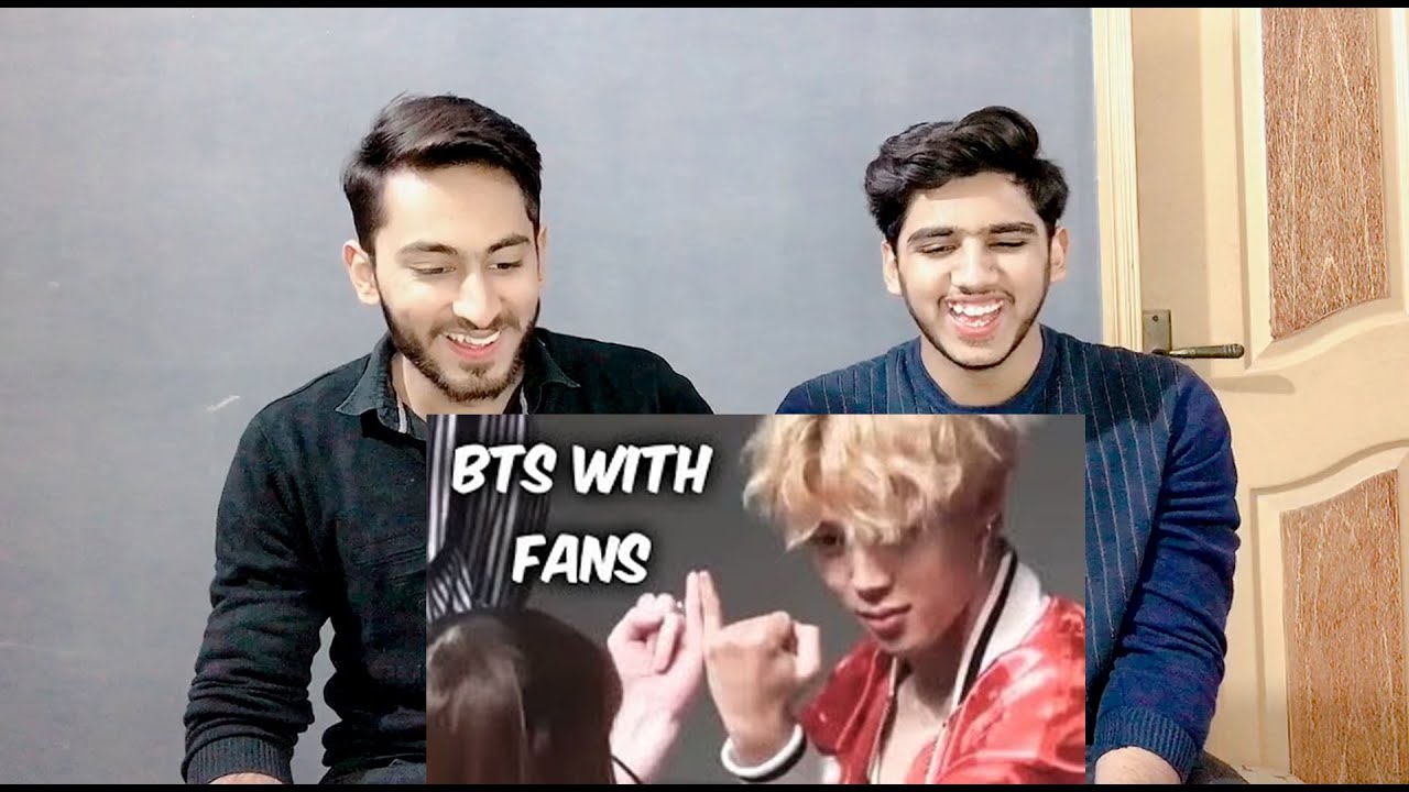 REACTION ON || BTS FUNNY INTERACTIONS WITH FANS || FANSIGN MOMENTS ...