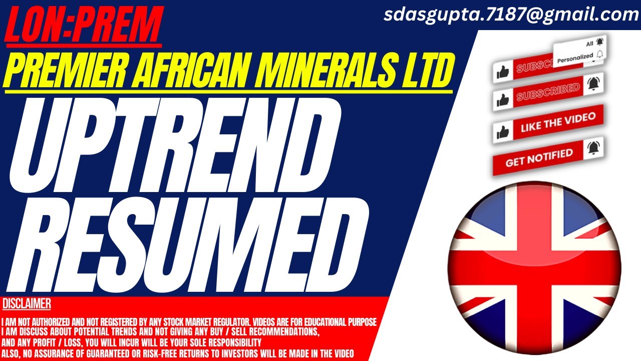 UPTREND RESUMED : PREM STOCK ANALYSIS | PREMIER AFRICAN MINERALS SHARE ...