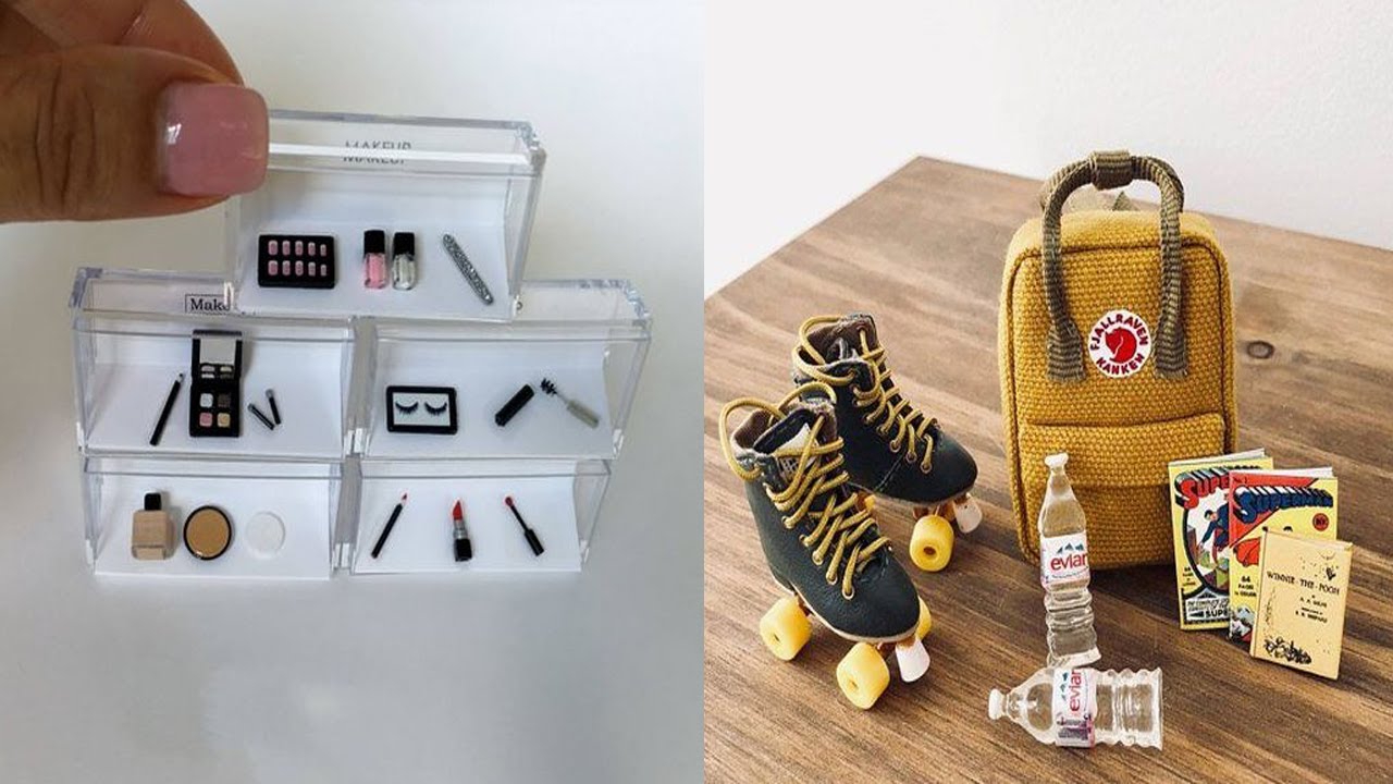 DIY super engaging Miniature tools - DIY miniature Barbie crafts ...