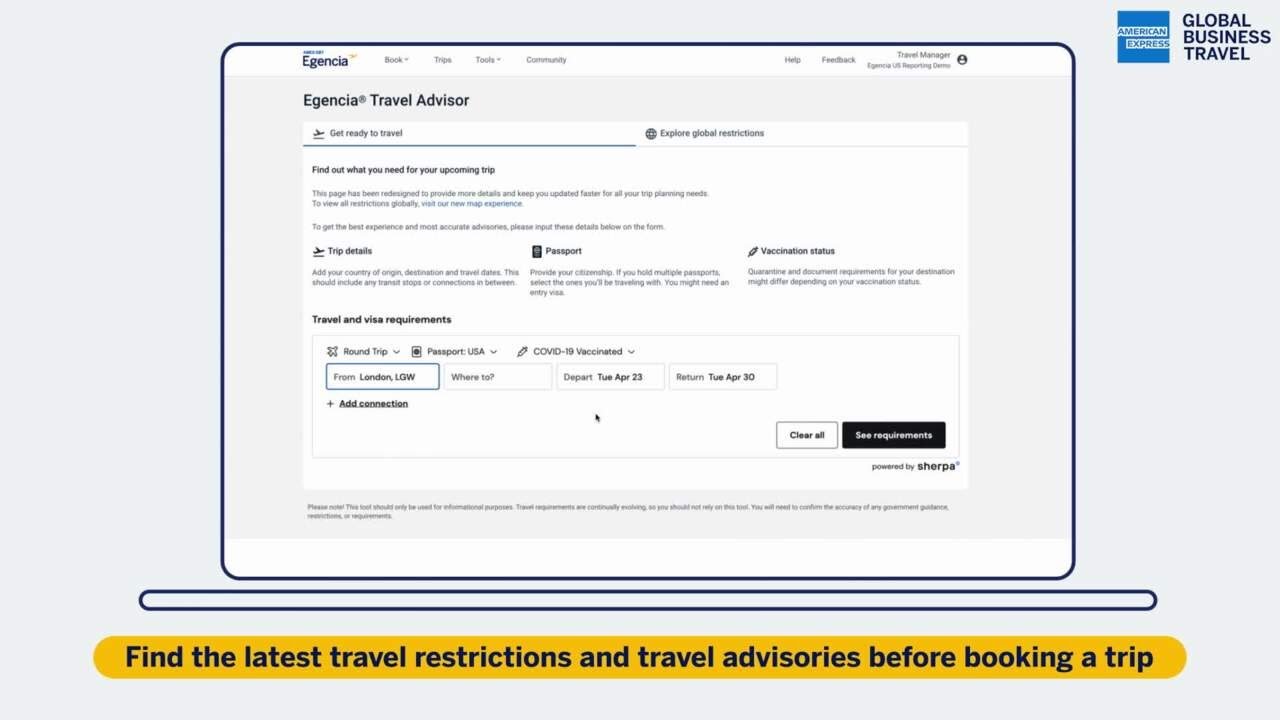 Seamless Business Travel Management with Amex GBT Egencia - YouTube