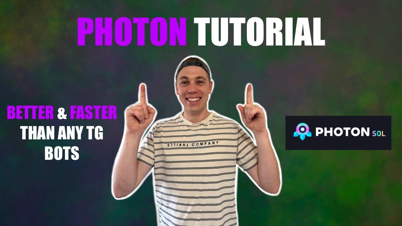 Trade 100x Solana Memecoins like a PRO | PHOTON Tutorial - YouTube