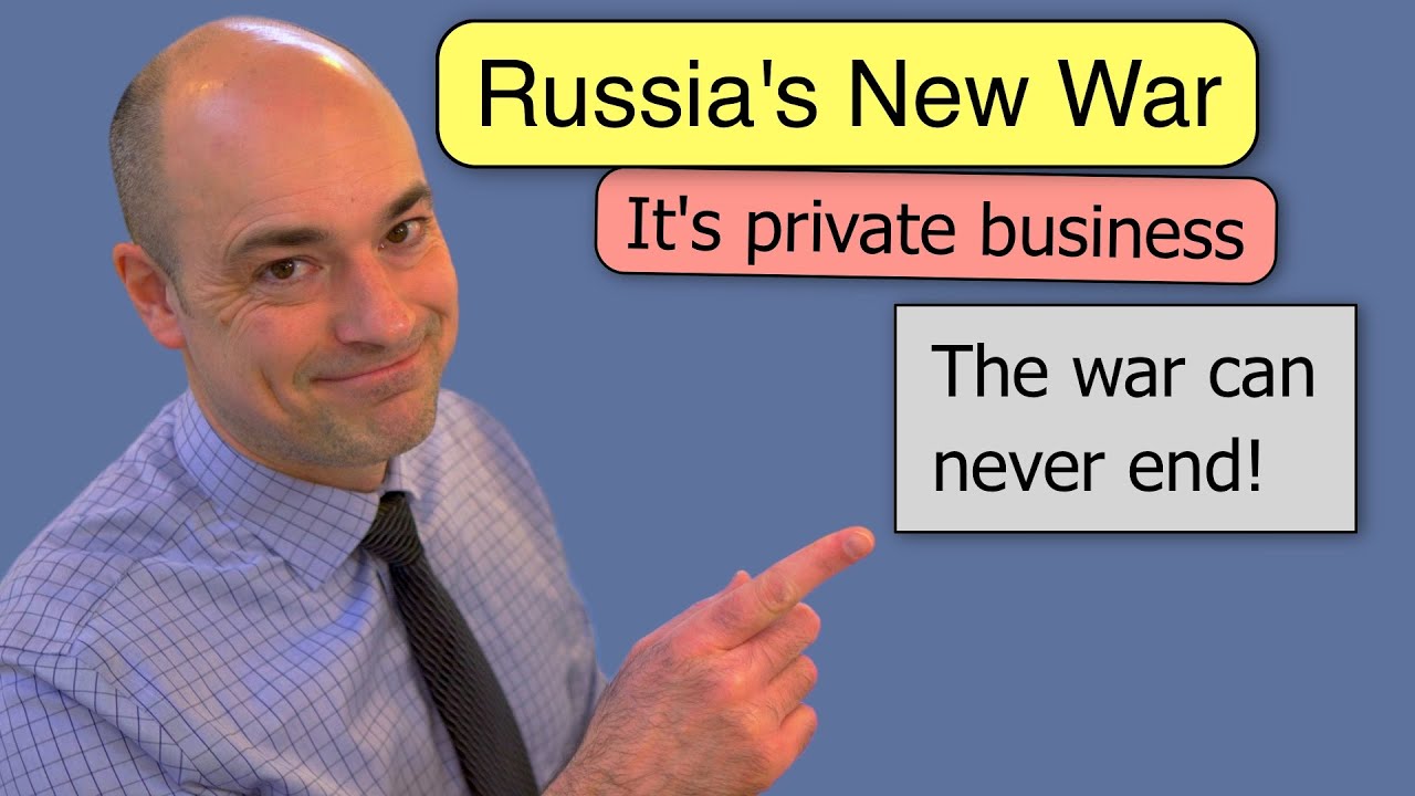 Privatization of Russia's war fighting - YouTube